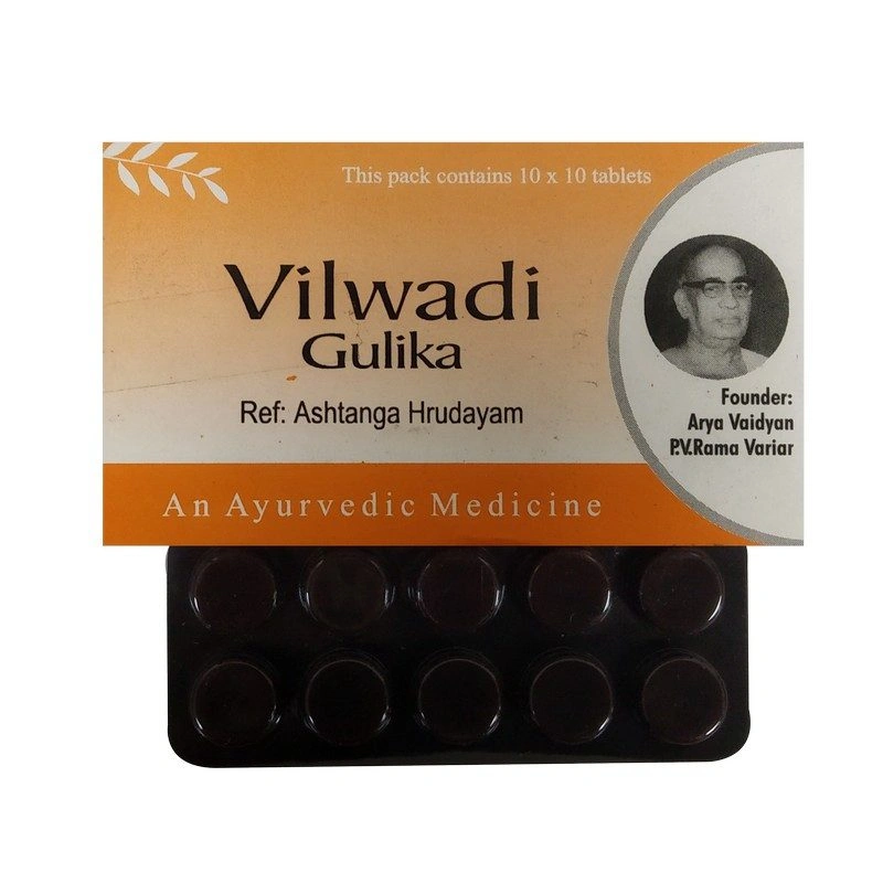 Arya Vaidya Pharmacy (AVP) Vilwadi Gulika (100Tab)