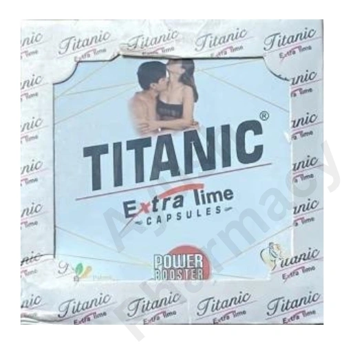 Titanic Extra Time Capsules (6Caps): Power Booster For Men