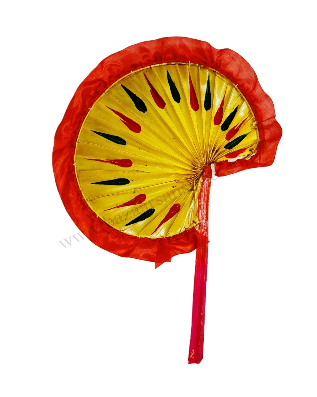Talpatar Haat Pakha Handmade Traditional Palm Leaf Fan (1 Piece)