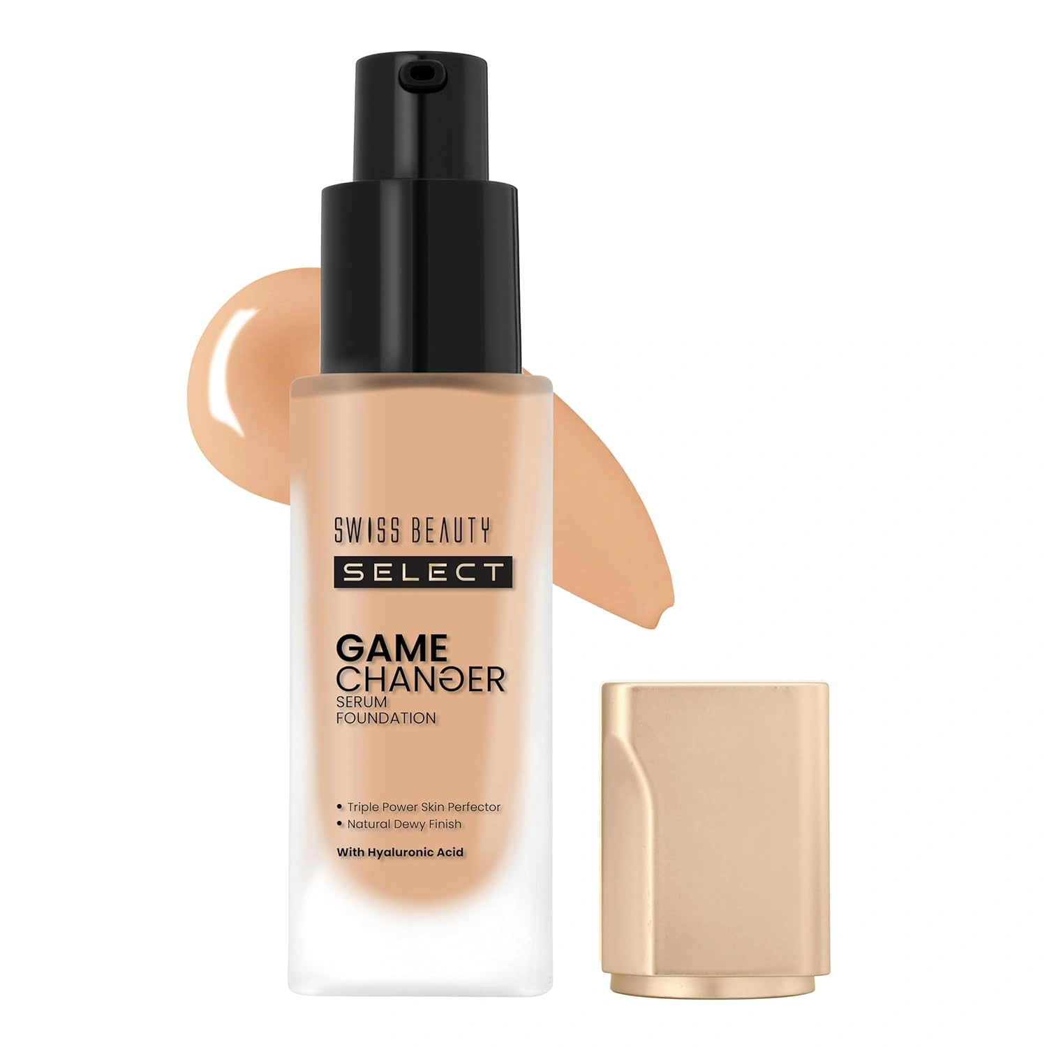 Swiss Beauty Select Game Changer Foundation Lightweight With Serum 35g ...