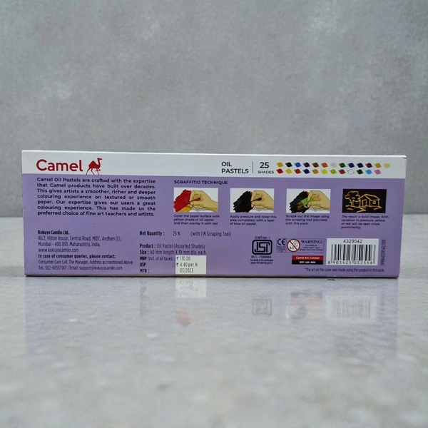 Oil Pastels 25 Shades