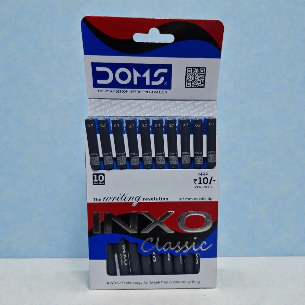 INXO Classic 0.7mm Ball Pen 10 Pcs Set