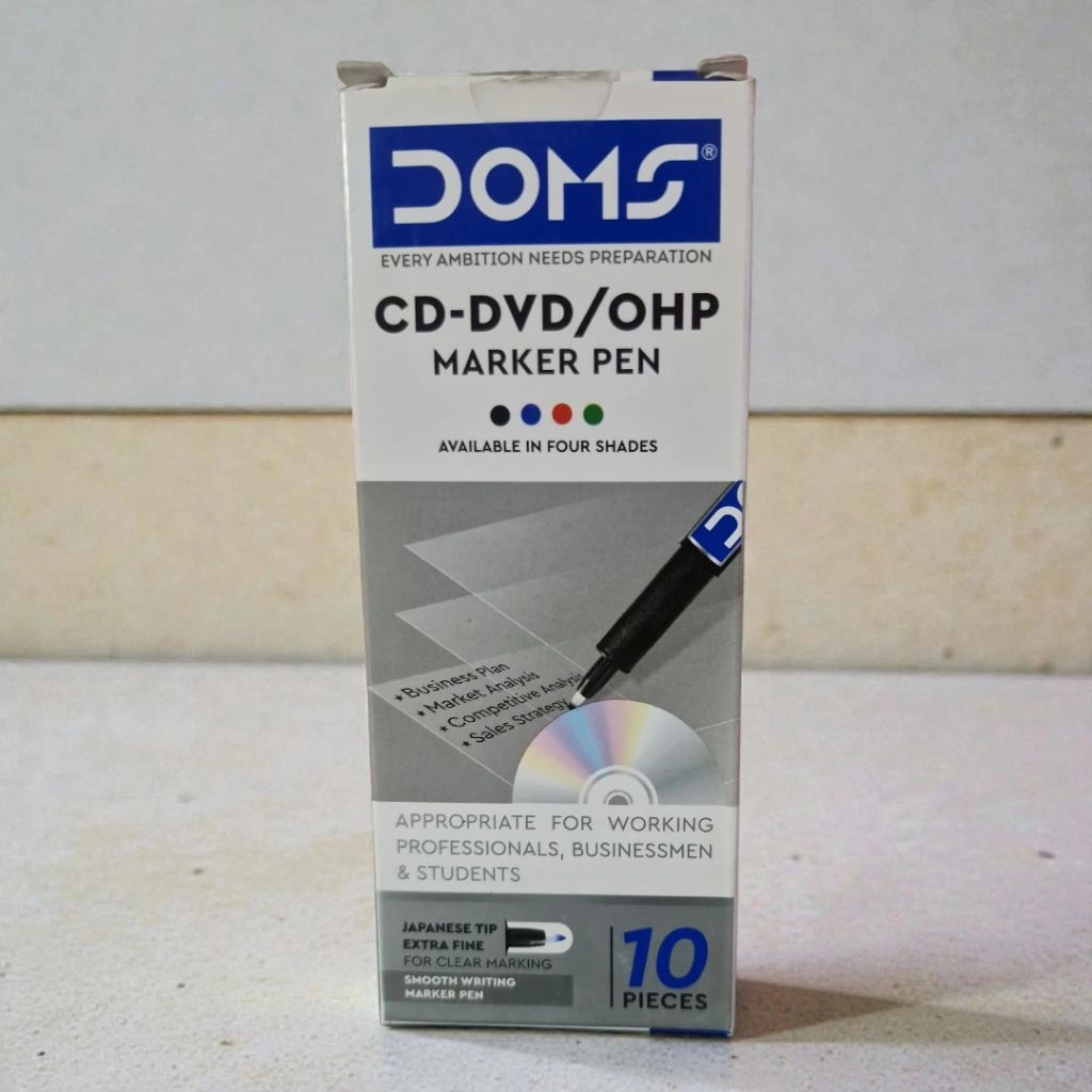 CD- DVD/ OHP Marker Pen Set Of 10 Pcs