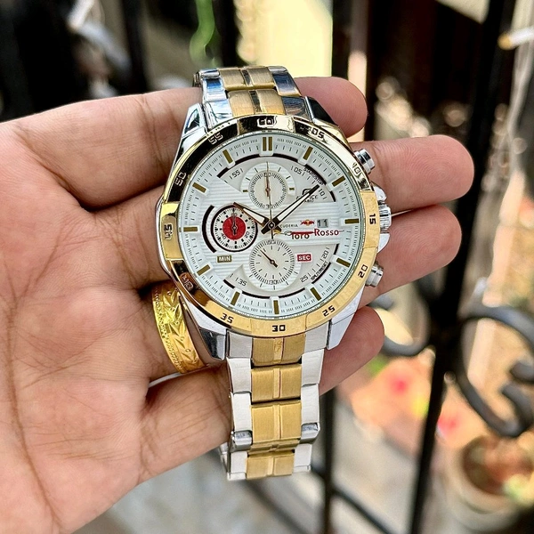 Analog EFR 303 World Map ⁠Powerful Hi-End Quartz Chronograph Machinery ...