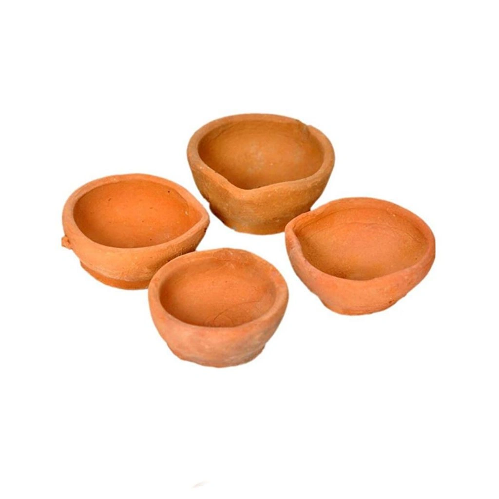 Pure Sources India Natural Clay (Set Of 4)