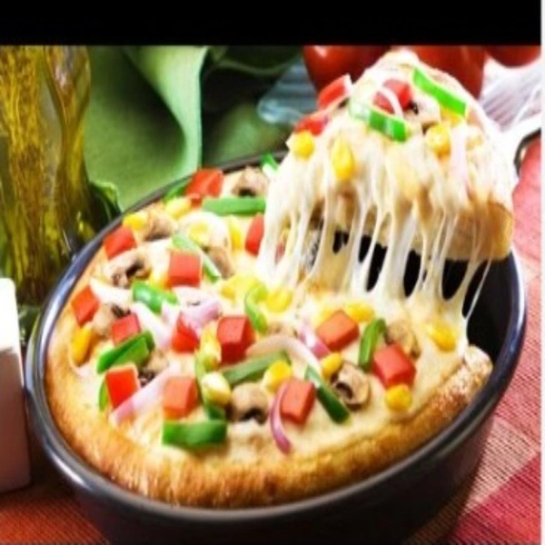 Cheese Pizza Loadad ( M) With Pepsi Combo)