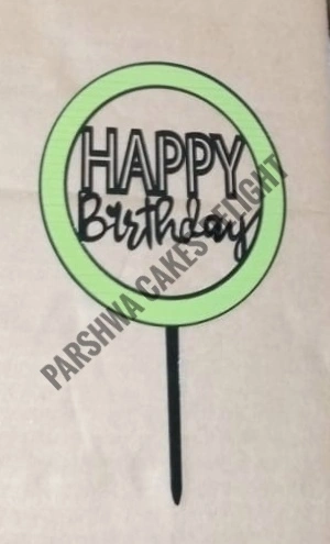 CIRCLE ACRYLIC TOPPER