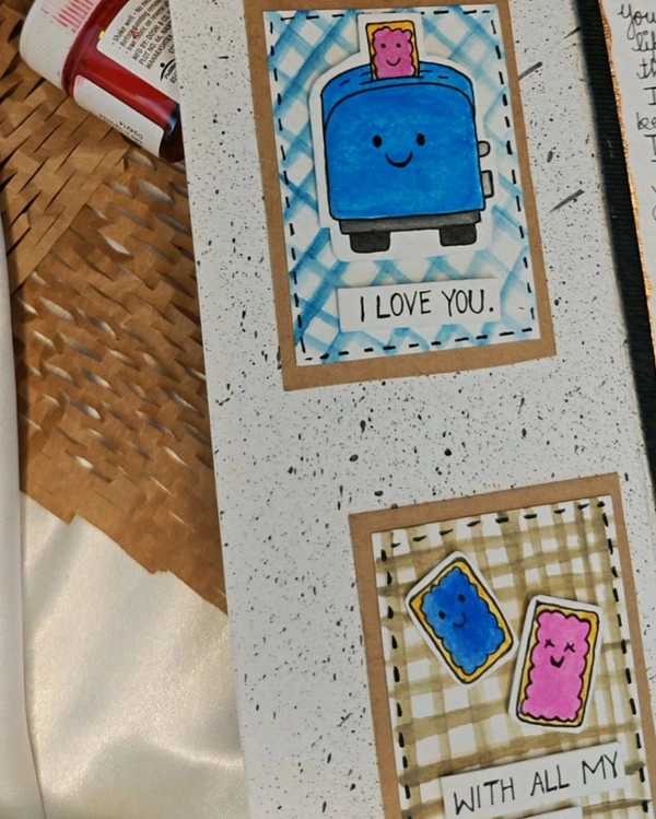 A Handwritten Letter Card. Comes With 4-5 Small Cards, A Message Card ...