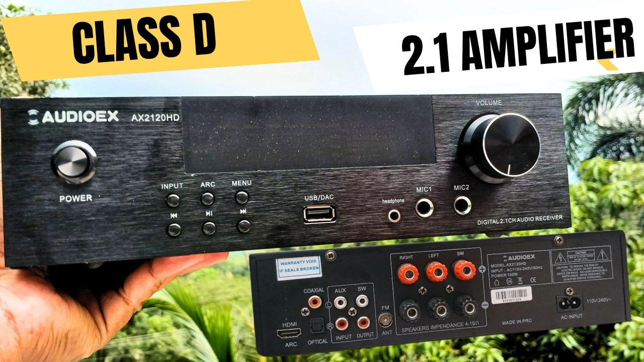 2.1 Classd Amplifier! AX2120HD