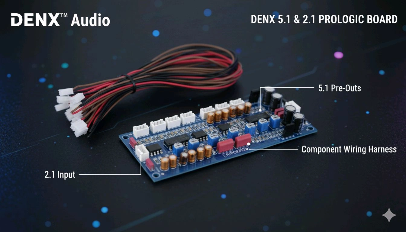 Audioex 5.1 And 2.1 PROLOGIC Board