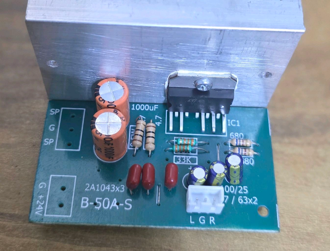 TDA 7265 STERO BOARD