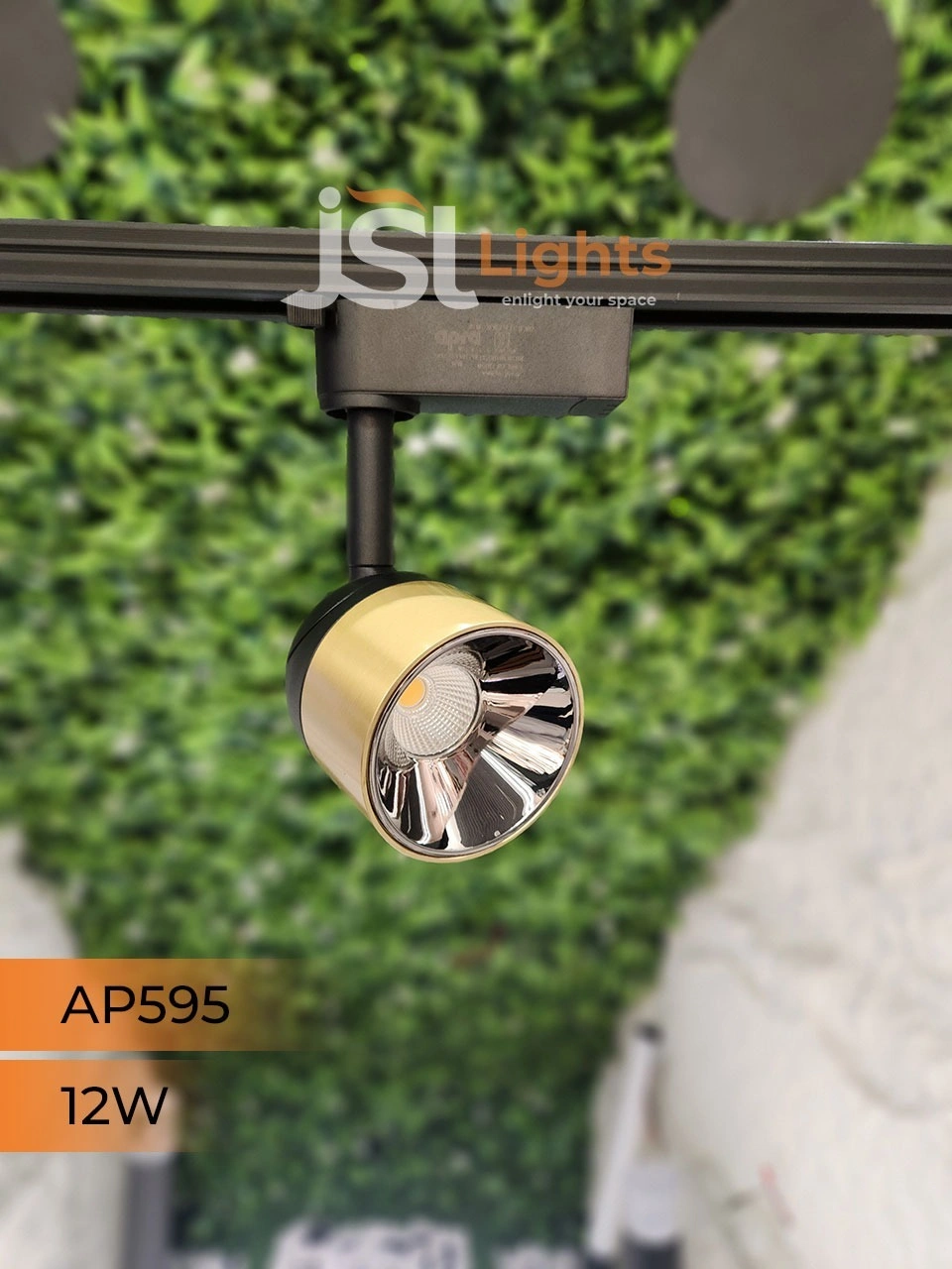 AP595 12W LED Track 360° Focus Spotlight
