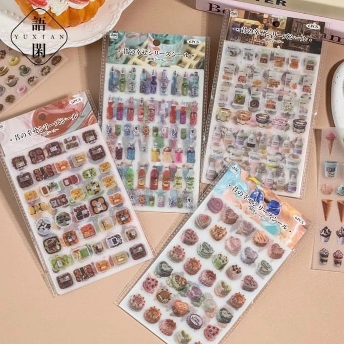 Snack Time Sticker Pack