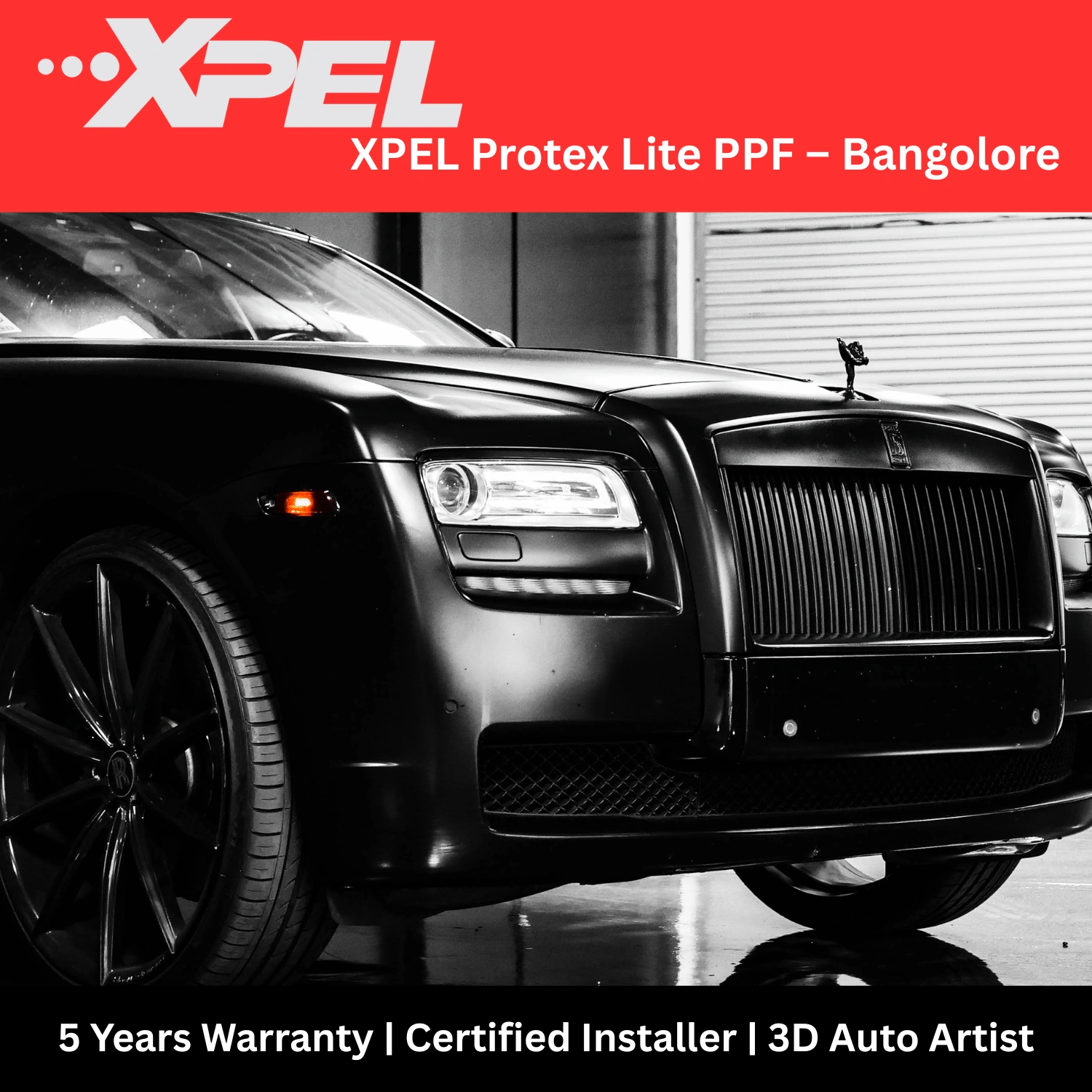XPEL Protex Lite PPF Installation in Bangalore | Certified XPEL Installer