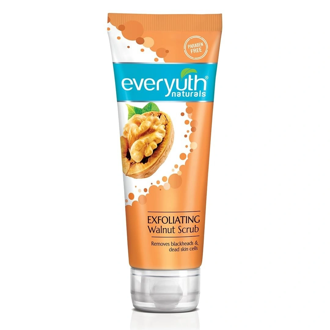 Everyuth Naturals Exfoliating Walnut Scrub, 50gm, Tube