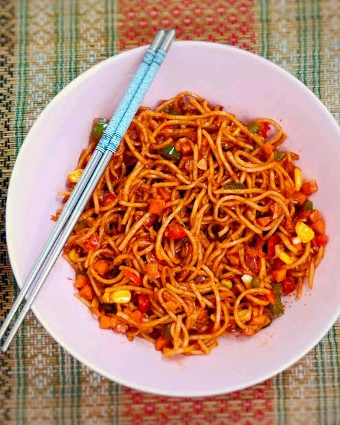 Shezwan Maggi {New Grill Corner}