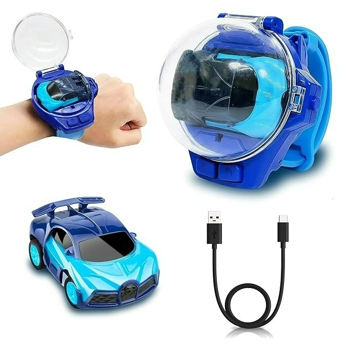 Wrist Watch Remote Control Mini Car Toy for Kids – Rechargeable 2 ...