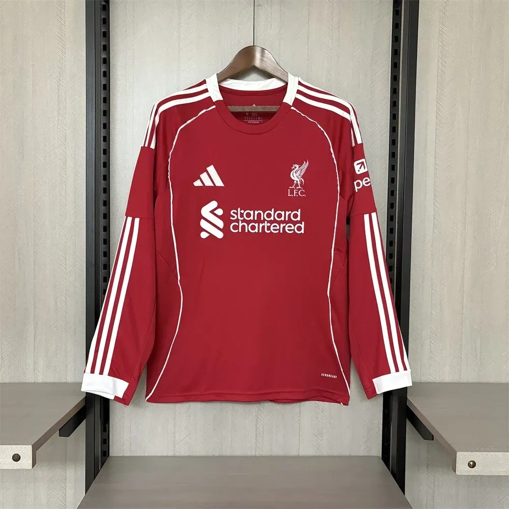Liverpool FC 25/26 Home Kit Master Edition Full Sleeve