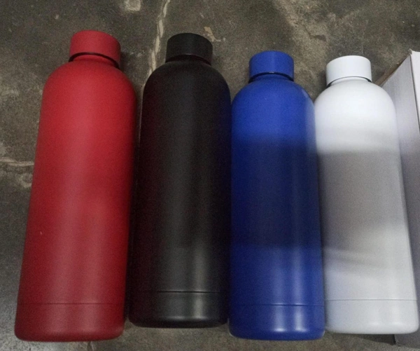 Steel premium quality water bottles Box packing